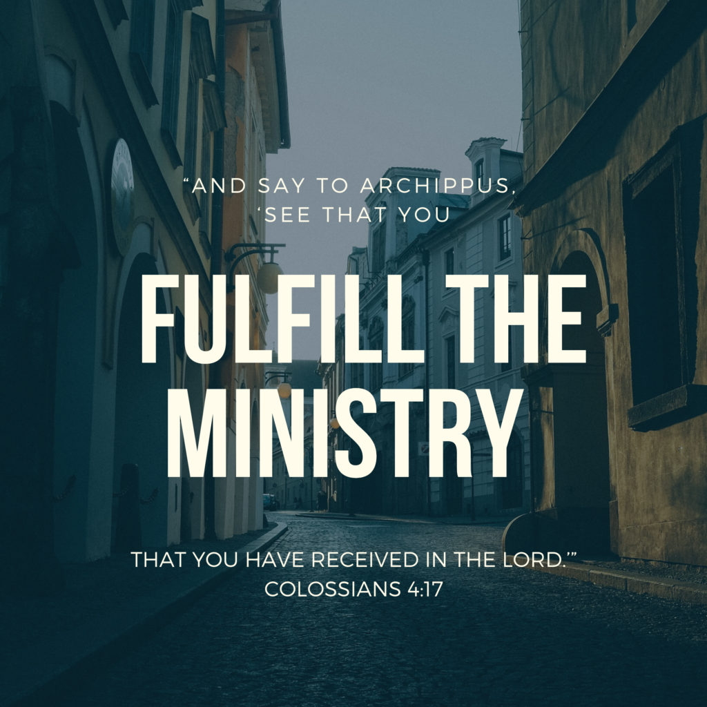 Perfecting My Purpose: Fulfilling My Ministry - Purposed Joy